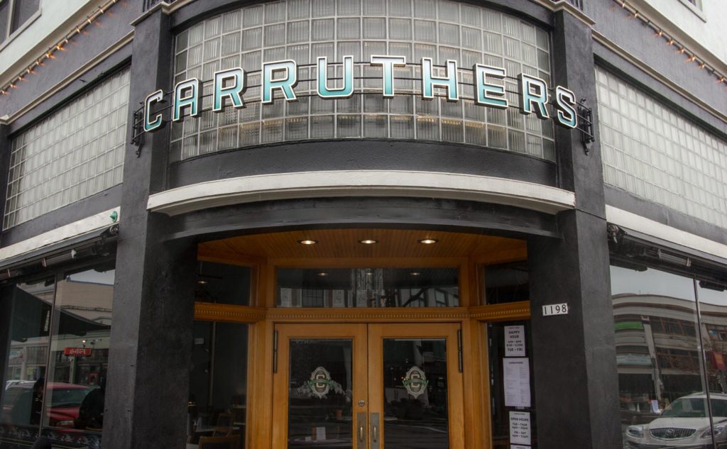 Carruthers Restaurant Logos and Signs - Astoria Design Studio