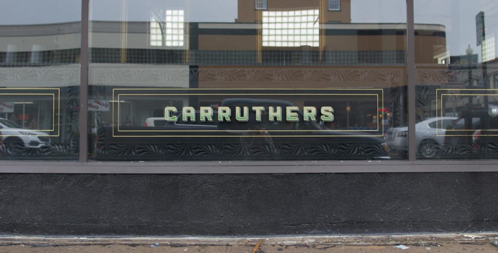 Carruthers Restaurant Logos and Signs - Astoria Design Studio
