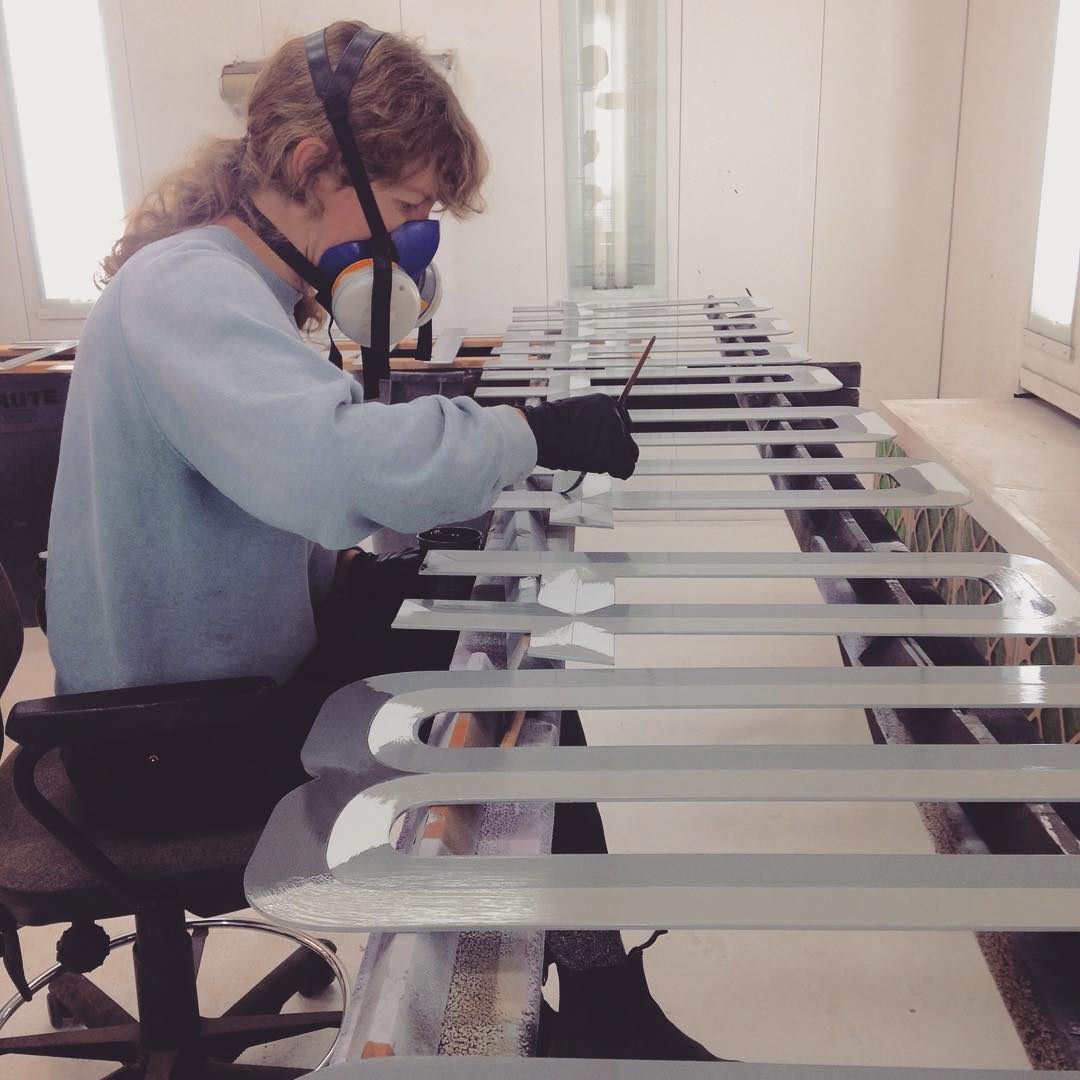 Vintage Hardware Overhead Signs - Astoria Design Studio