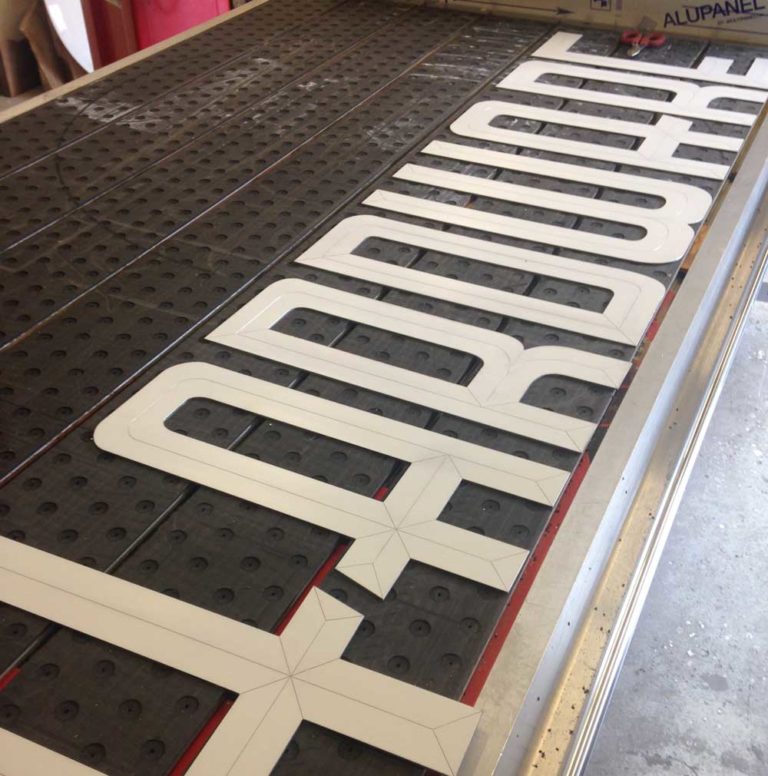 Vintage Hardware Overhead Signs - Astoria Design Studio